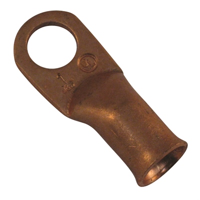 HEAVY DUTY FLARED LUG - 1/0 GAUGE - 1/2" STUD - Touchard