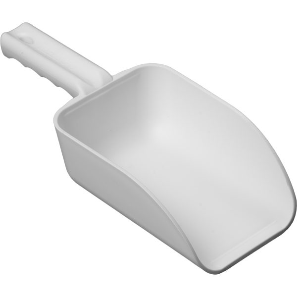 REMCO PLASTIC HAND SCOOP - 32 OZ. - WHITE - Touchard