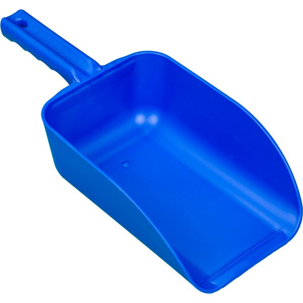 REMCO PLASTIC HAND SCOOP - 82 OZ. - BLUE - Touchard