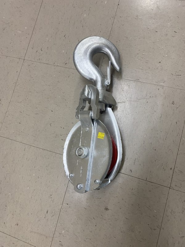 BLOCK 10" SNATCH STEEL W/HOOK - Touchard