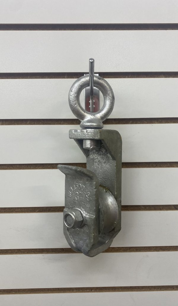 BLOCK 3" LOBSTER GALVANIZED W/ SWIVEL EYE - Touchard