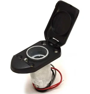 MARPAC UNIVERSAL PLUG-IN BASE 3 PIN W/ POSITIVE LOCKING COVER - Touchard