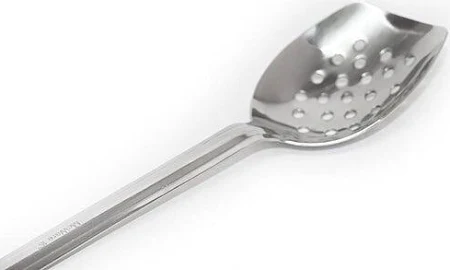 CAJUN CLASSIC 15" LEFT HANDED PERFORATED ROUX SPOON - Touchard