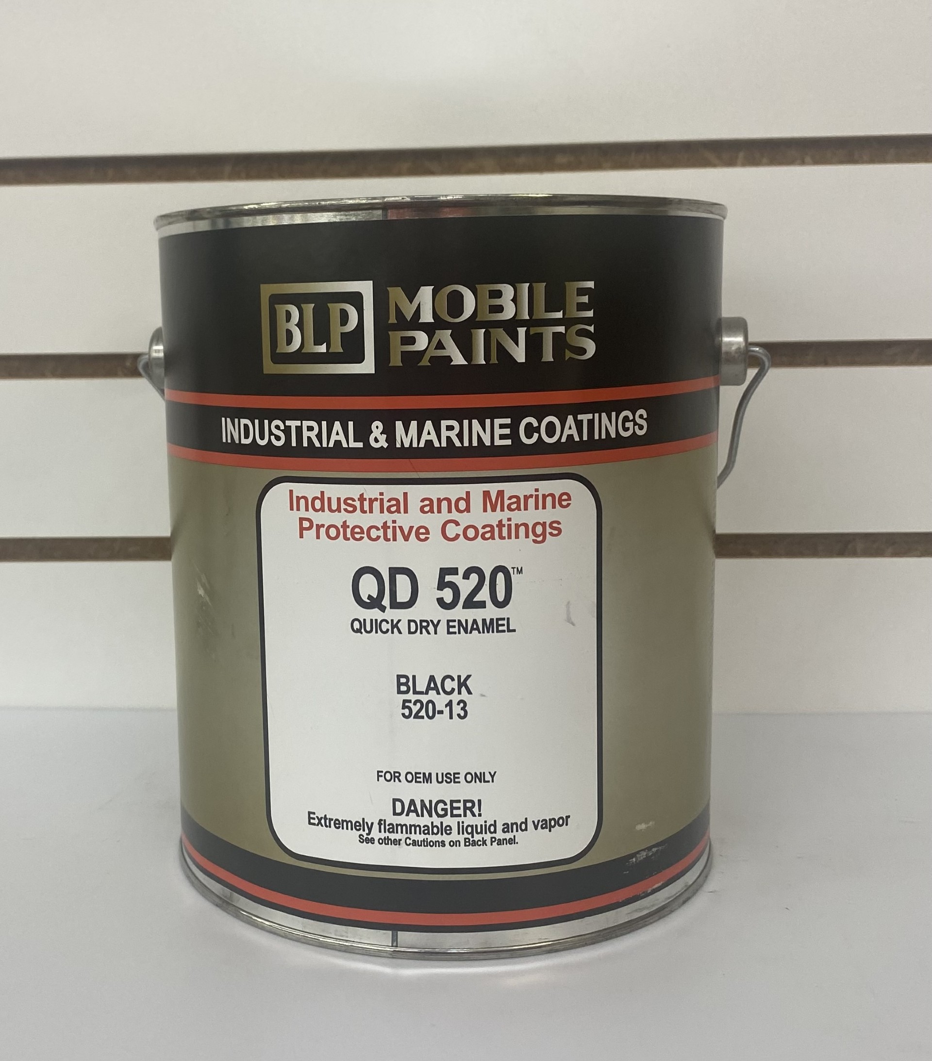 MOBILE PAINTS QD 520-13 BLACK ENAMEL PAINT - Touchard