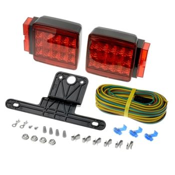 MARPAC WATERPROOF TRAILER LIGHT KIT / TRAILERS OVER 80" WIDE - Touchard