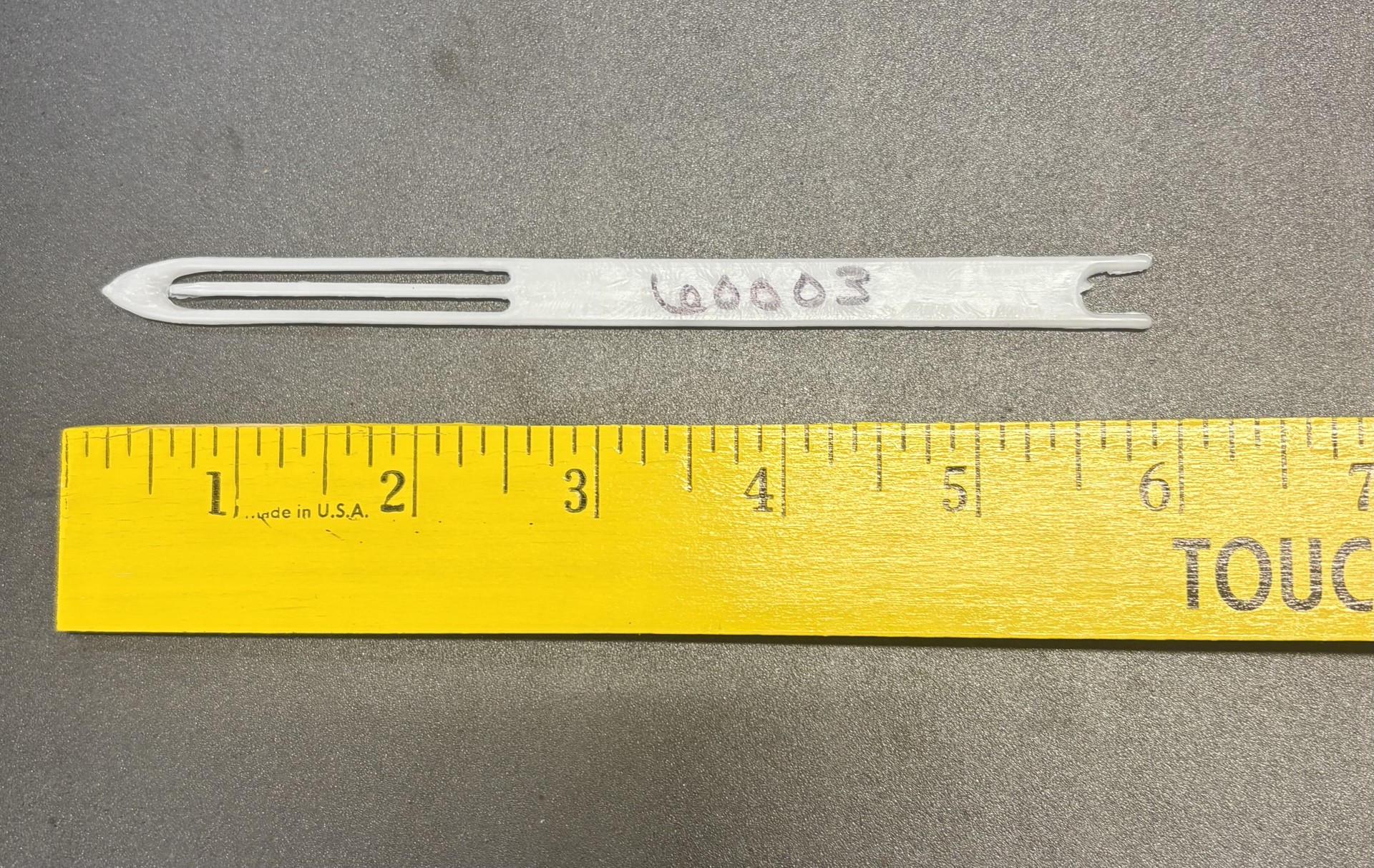 MINNOW NETTING NEEDLE 3/8" X 6" - Touchard