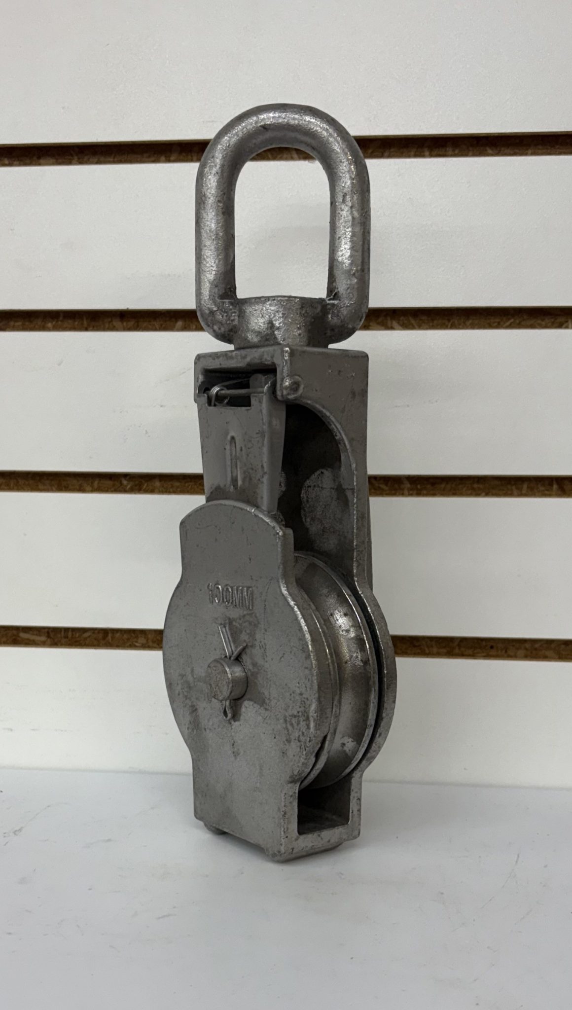 BLOCK 4" (100MM) SEINE STAINLESS STEEL W/ EYE - Touchard